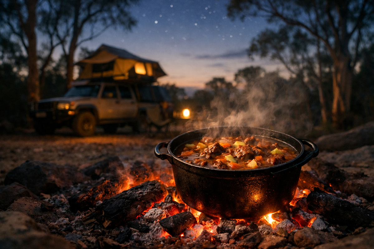 Campfire Beef Stew Recipe: A Hearty Camp Oven Classic for the Bush ...