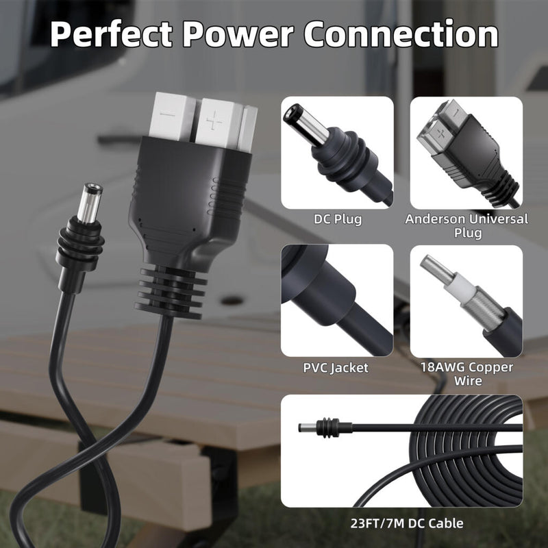 Starlink Mini Power Cables - Outcamp.com.au