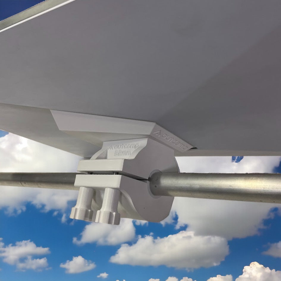 Mini Starlink Marine Flat Rail Mount - 32mm / 25mm Railing clamp ...