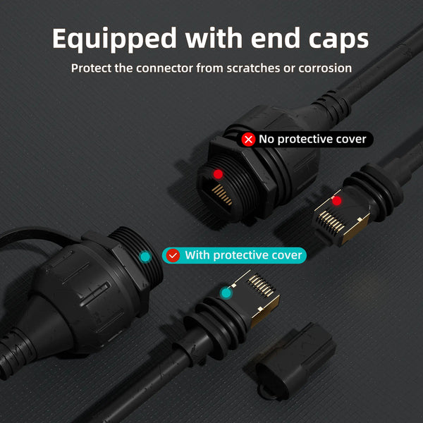 Starlink Gen 3/Mini SPX Plug to RJ45 Coupler Waterproof Ethernet Adapt ...