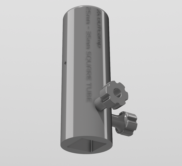 Starlink Square Tube Pole Mount - 25-45mm Gripsport Compatible ...