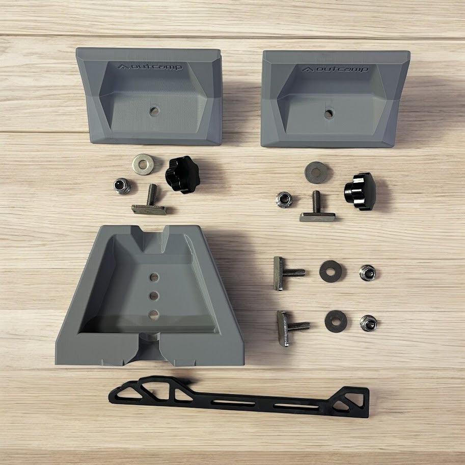 Starlink Gen 3 Flat Mount for Roof Rack Mount Low Profile - Outcamp.com.au